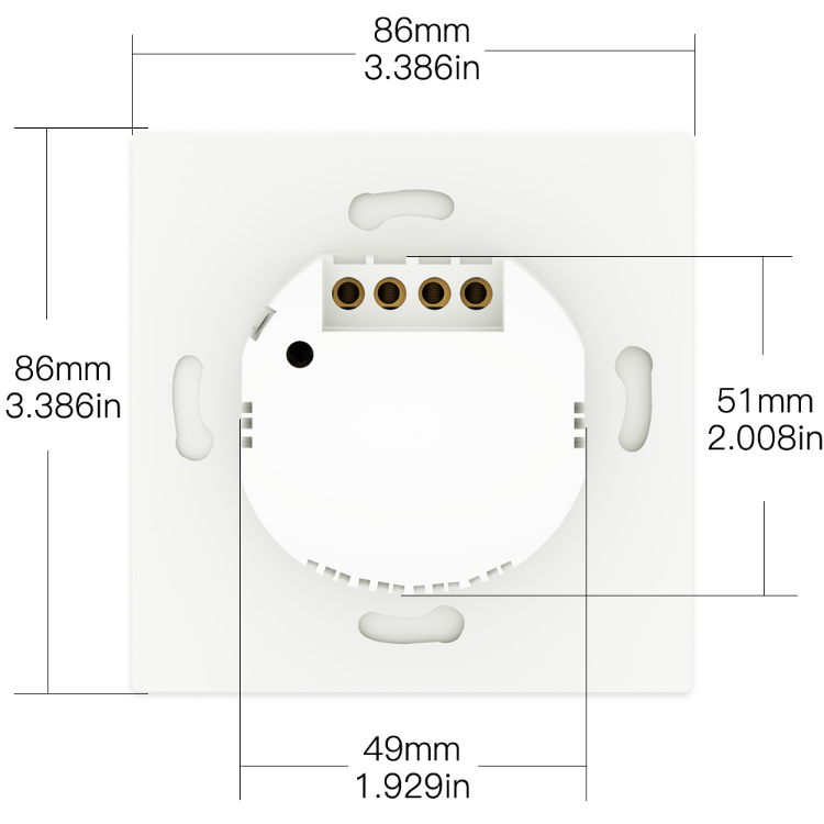 2022 New Eu Standard Tuya Smart Life Zigbee 3 Gang Switch With Tuya ...