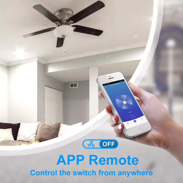 Buy China Wholesale Tuya Smart Home Fan Speed Control Wifi Smart Fan ...