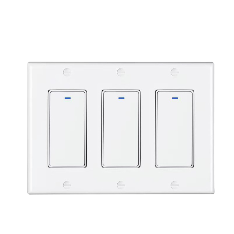 Wifi Push Button Switch 4 Gang Us Au Type Works With Google Home Alexa ...