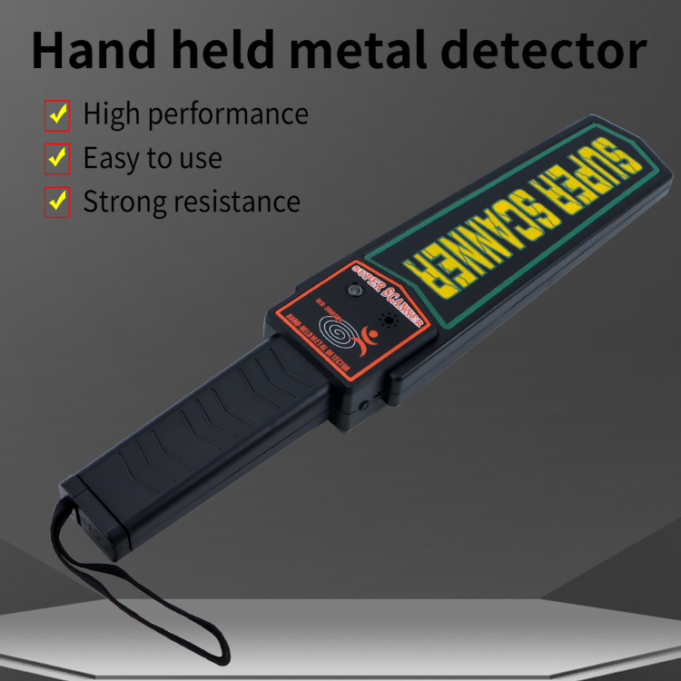 Md3003bi Portable Handheld Metal Detector Body Scanner For Railway ...