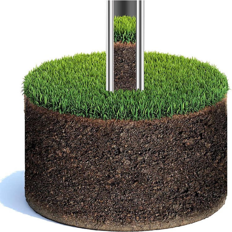 Soil Sample Probe With Foot Pedal For Soil Sampling Plant Care And Garden Lawn Farm $11.99 ...