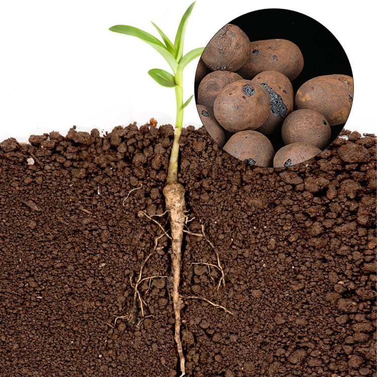 Hot Sale 50l Pp Bag Clay Balls Growth Media Expanded Clay Leca Granule ...