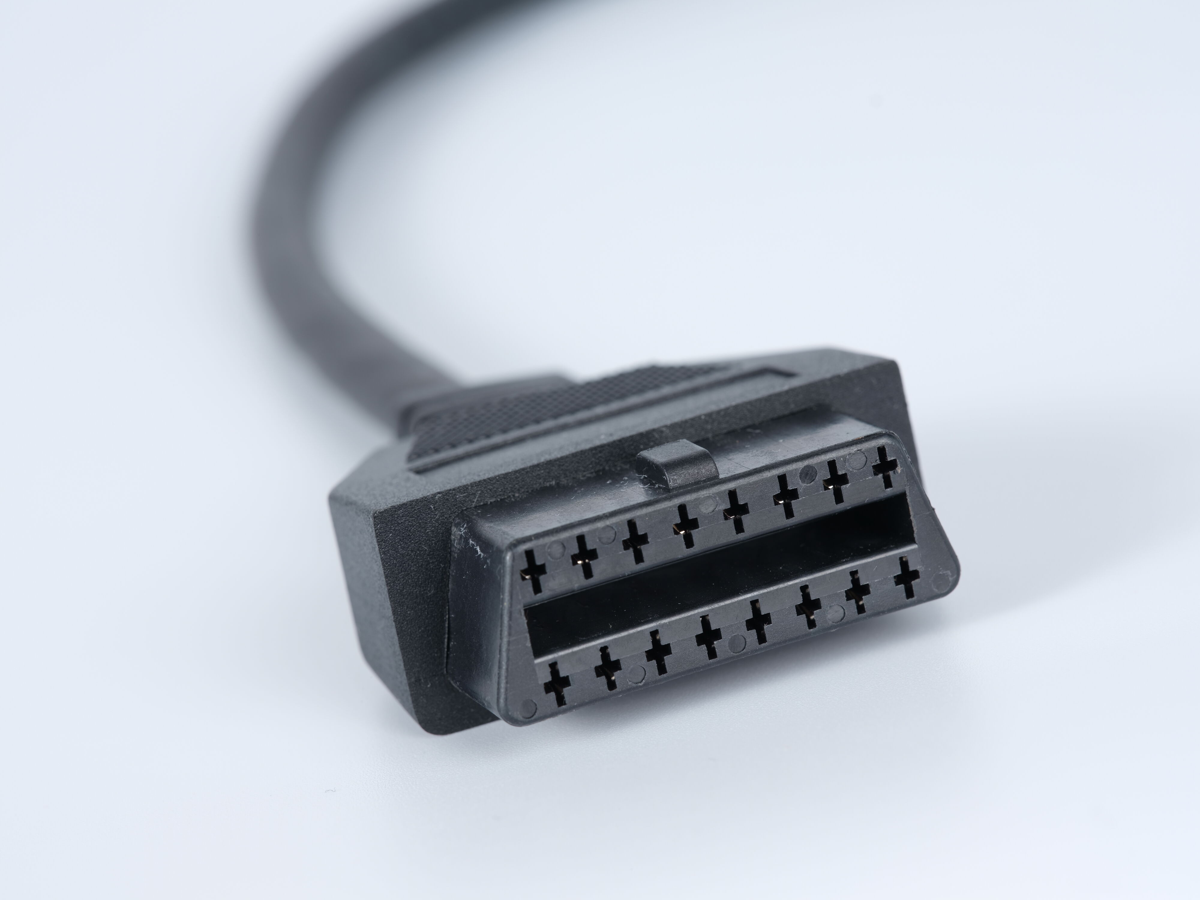 Obd Car Cable High Quality Diagnostic Connector Right Angle 9 Pin J1939 ...