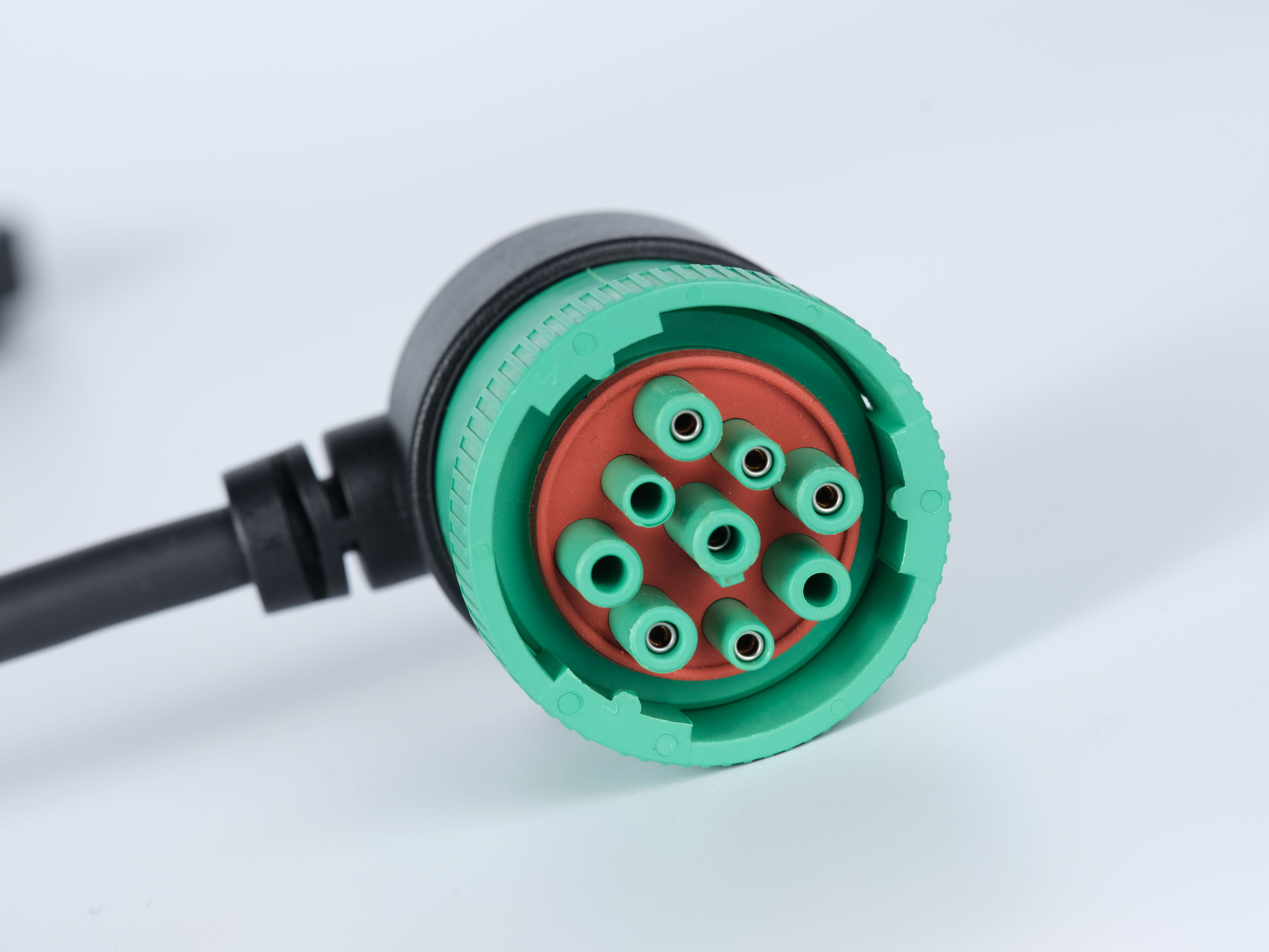 Obd Car Cable High Quality Diagnostic Connector Right Angle 9 Pin J1939 ...