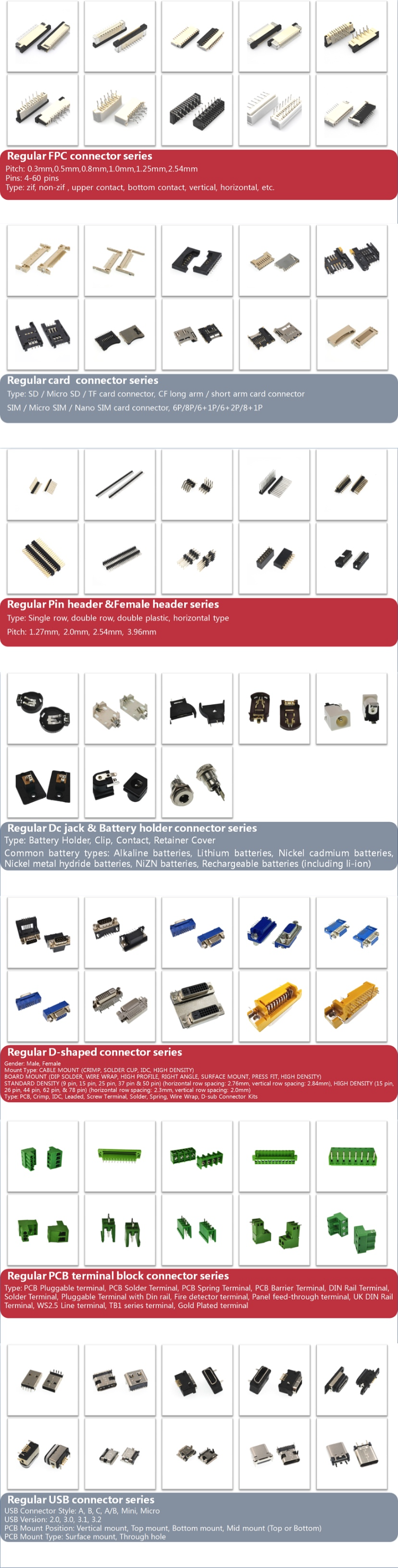 Fpc Connector 0.7mm Pitch 10 Pin Hrs A50 Vertical Fpc/ffc Connectors 0. ...