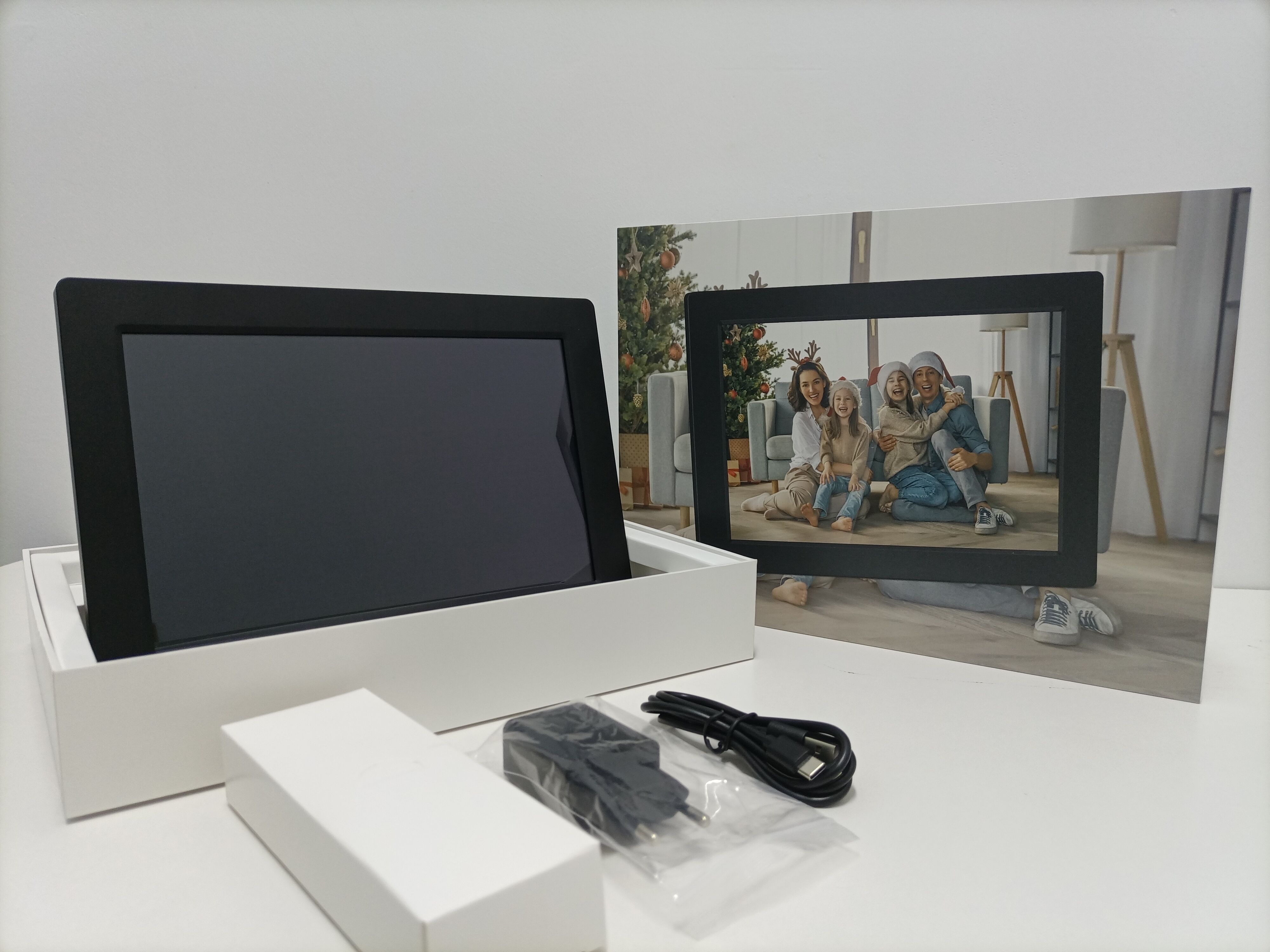 10.1'' Digital Photo Frame 10 Inch Wifi Lcd Cloud Video Download Frame ...