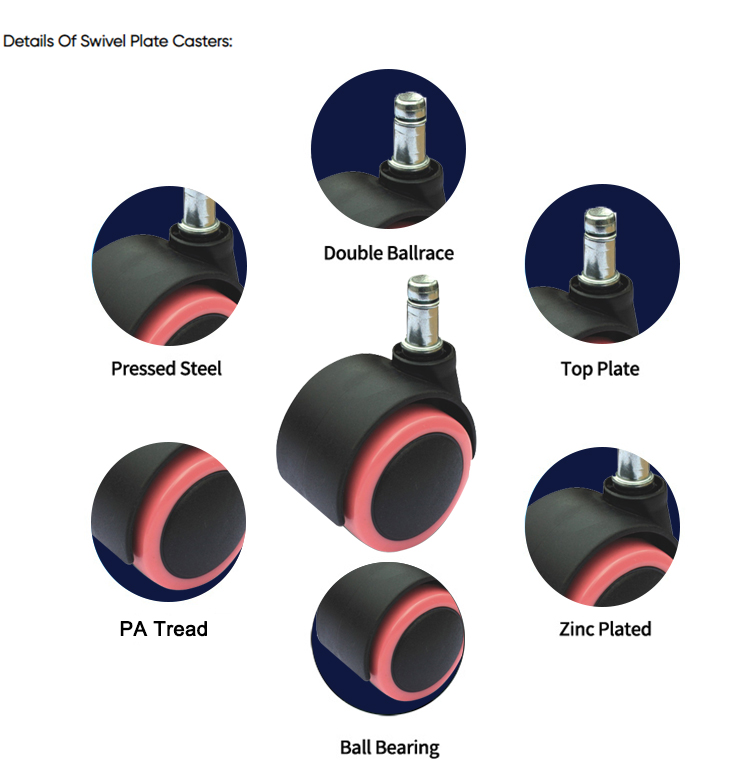 Buy China Wholesale Omnidirectional Caster Pu Wheel Universal Wheel ...