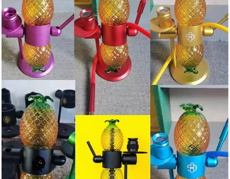Factory Wholesale Price Pineapple Style 360 Degree Rotatable Gravity ...
