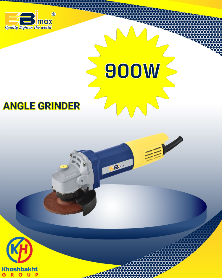 Ebimax New Arrival 110/115/125mm 900w Hand Angle Grinder Wit Grip Max ...