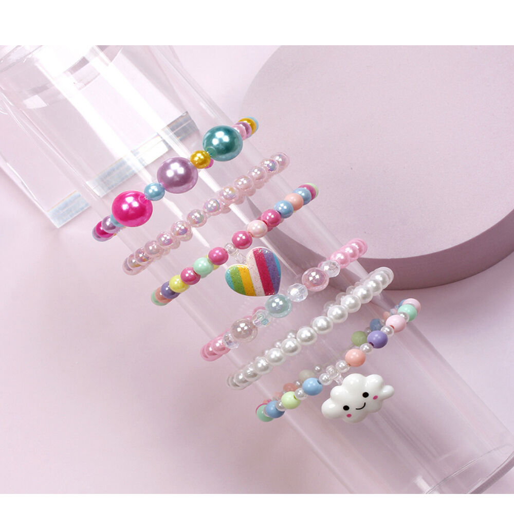 Buy Wholesale China Pink Seep Beaded Bracelets For Kids, Little Girl ...