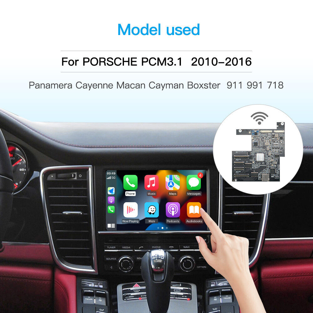 Carabc Wireless Carplay Android Auto Interface For Porsche Pcm3.1 Pcm3 ...