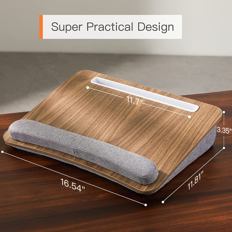 Jumon Bamboo Adjustable Angles Detachable Mouse Pad Dual Cushions ...