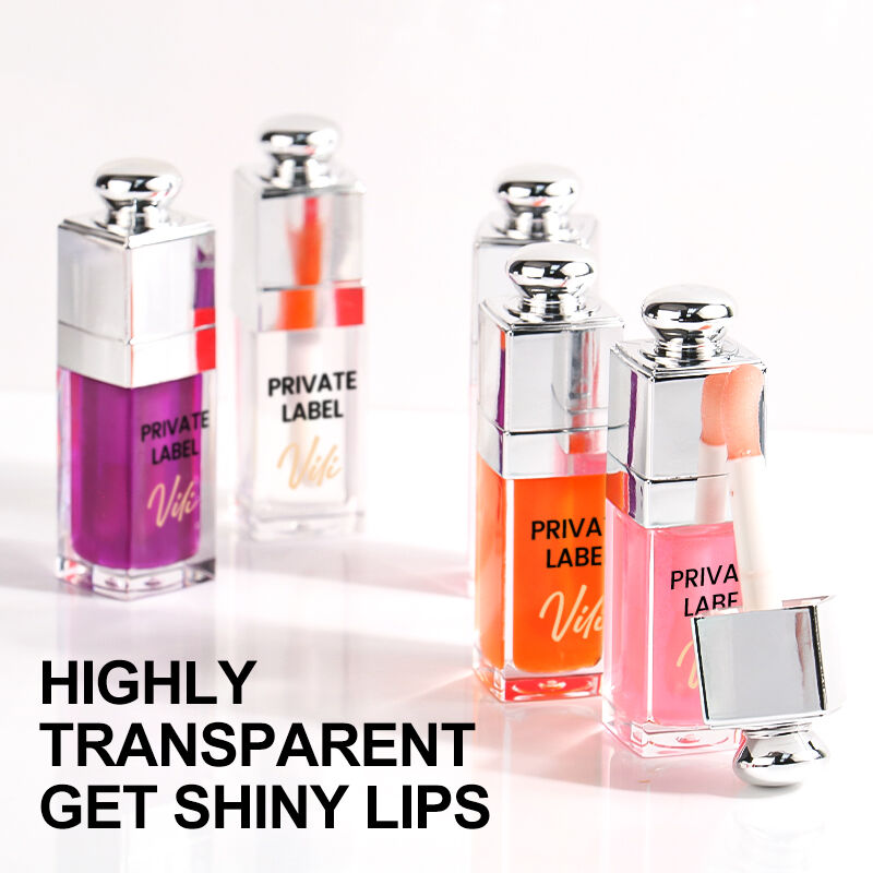 New Factory Price Six Color Natural Basic Beauty Lip Oil And Lip Gloss ...