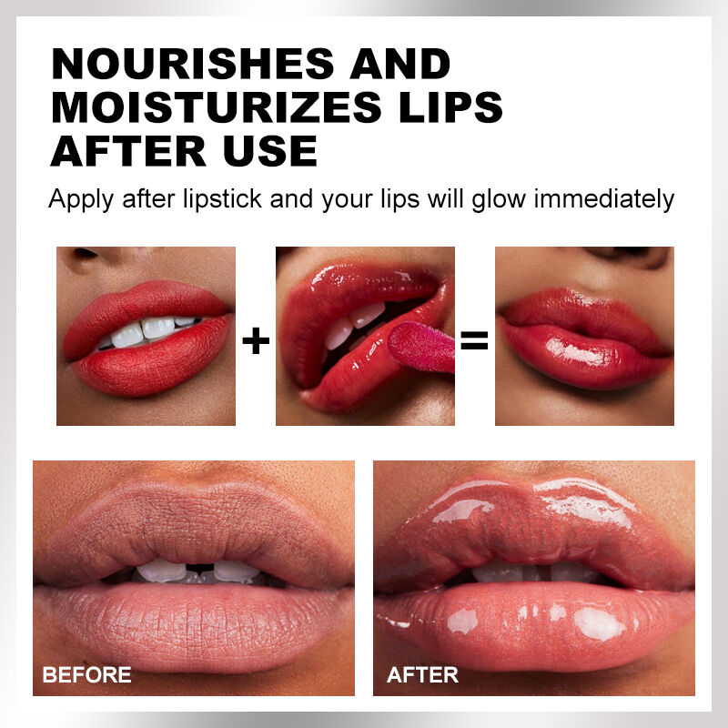 New Factory Price Six Color Natural Basic Beauty Lip Oil And Lip Gloss ...