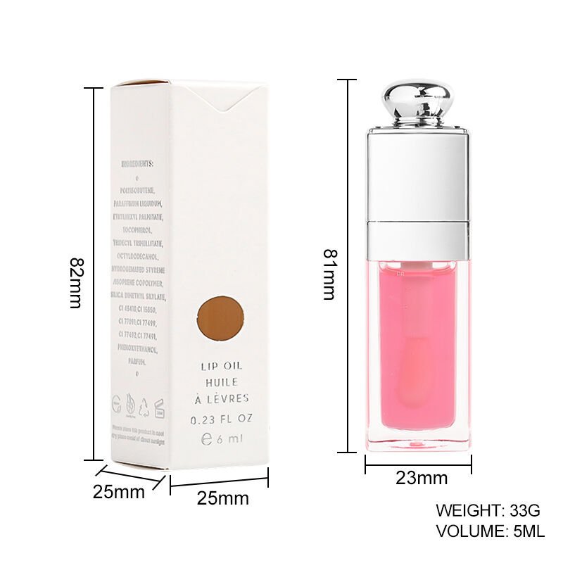 New Factory Price Six Color Natural Basic Beauty Lip Oil And Lip Gloss ...