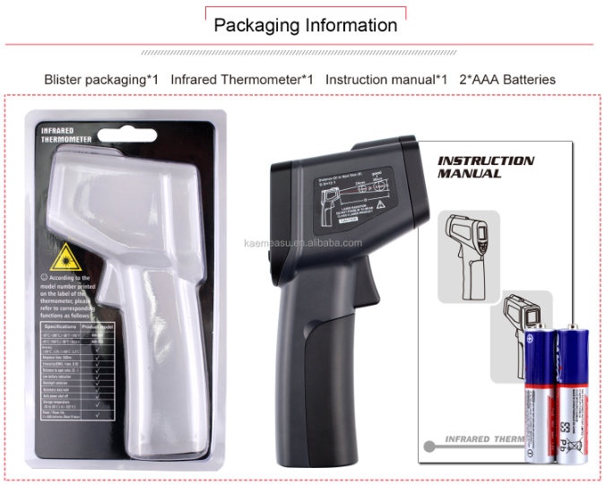 Buy Standard Quality China Wholesale -50~380/550c Non Contact Laser ...