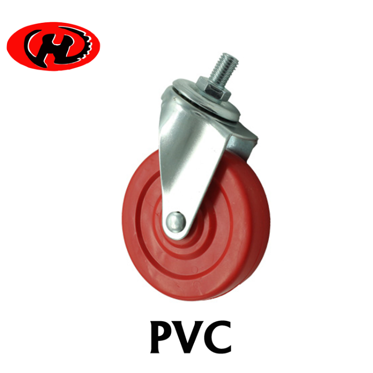 4inch Pvc Shopping Carts Wheel Supermarket Shopping Trolley Caster ...