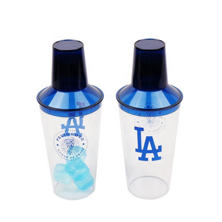 16 Oz Plastic Cocktail Shaker Wholesale Cheap Clear Bar Cocktail Mixer ...