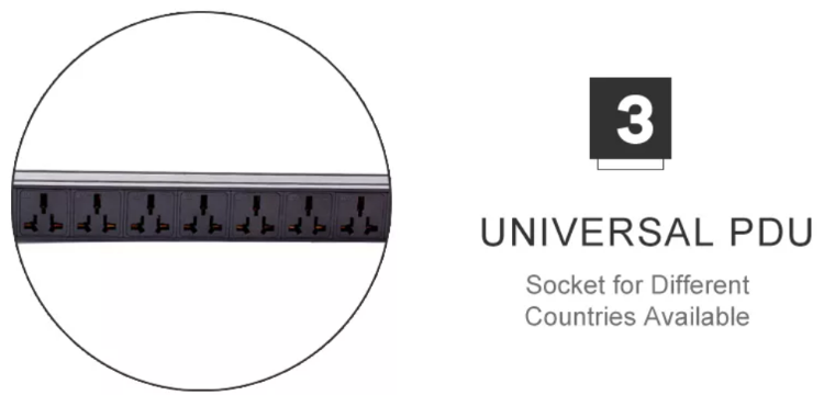 C13 C19 Data Cabinet Pdu Power Bar With Multiple Sockets Pdu Power ...