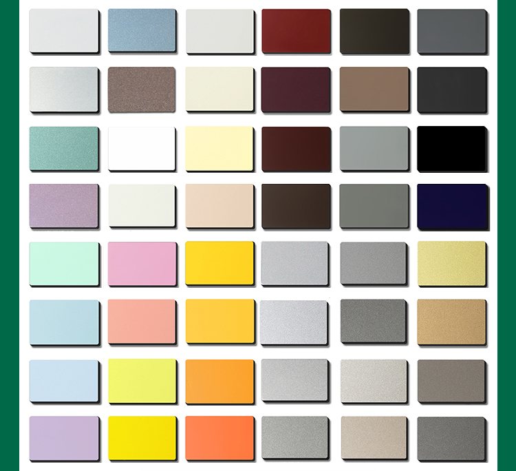 Pe Pvdf Aluminum Cladding Sheet Acp Aluminum Composite Panel Facade ...