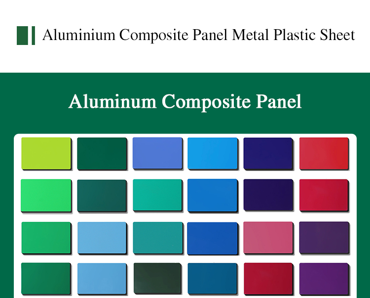 Pe Pvdf Aluminum Cladding Sheet Acp Aluminum Composite Panel Facade ...