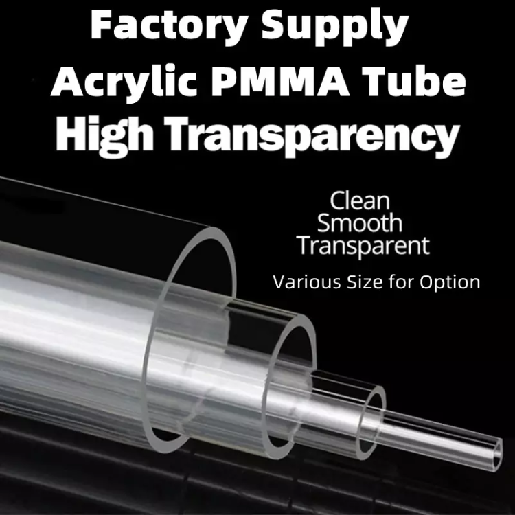 High Quality Transparent Clear Polycarbonate Pipe Colorful Pvc Pc Pmma ...