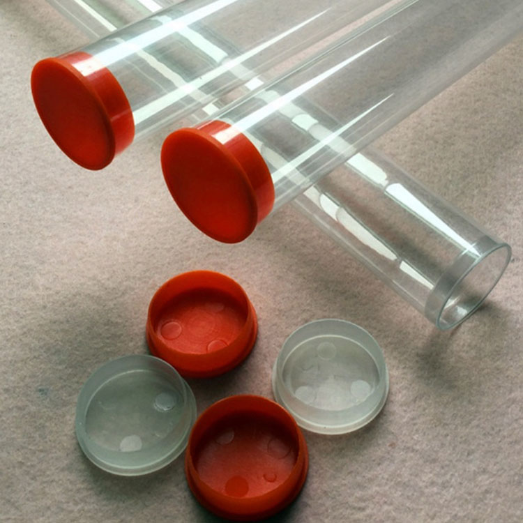 Customize Clear Plastic Packing Tube Pp / Pvc / Pc / Acrylic See ...