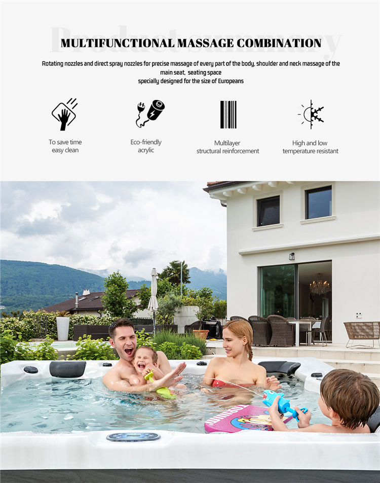 Buy Standard Quality China Wholesale Outdoor Massage Spa Tube/ Hot Tub ...