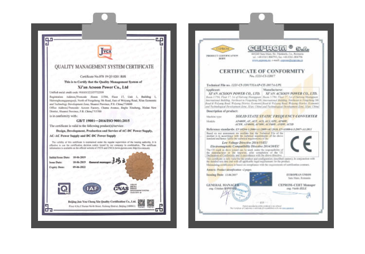 Acsoon 60kva Solid State Gpu 400hz Static Frequency Converter 115v ...