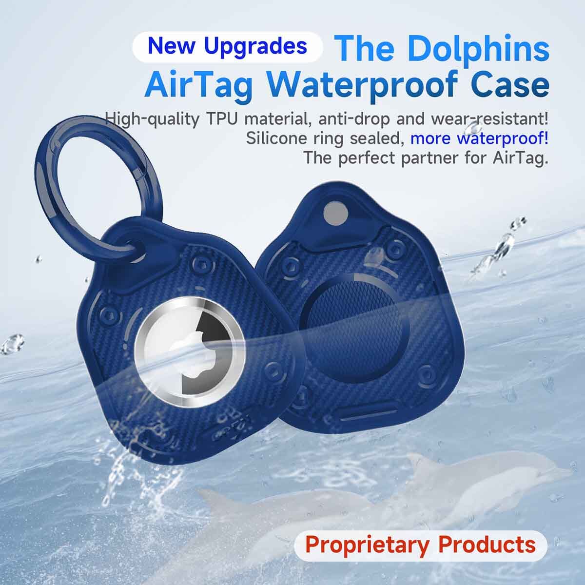 Waterproof Airtag Holder,ip68 Waterproof Airtag Case,airtag Holder ...