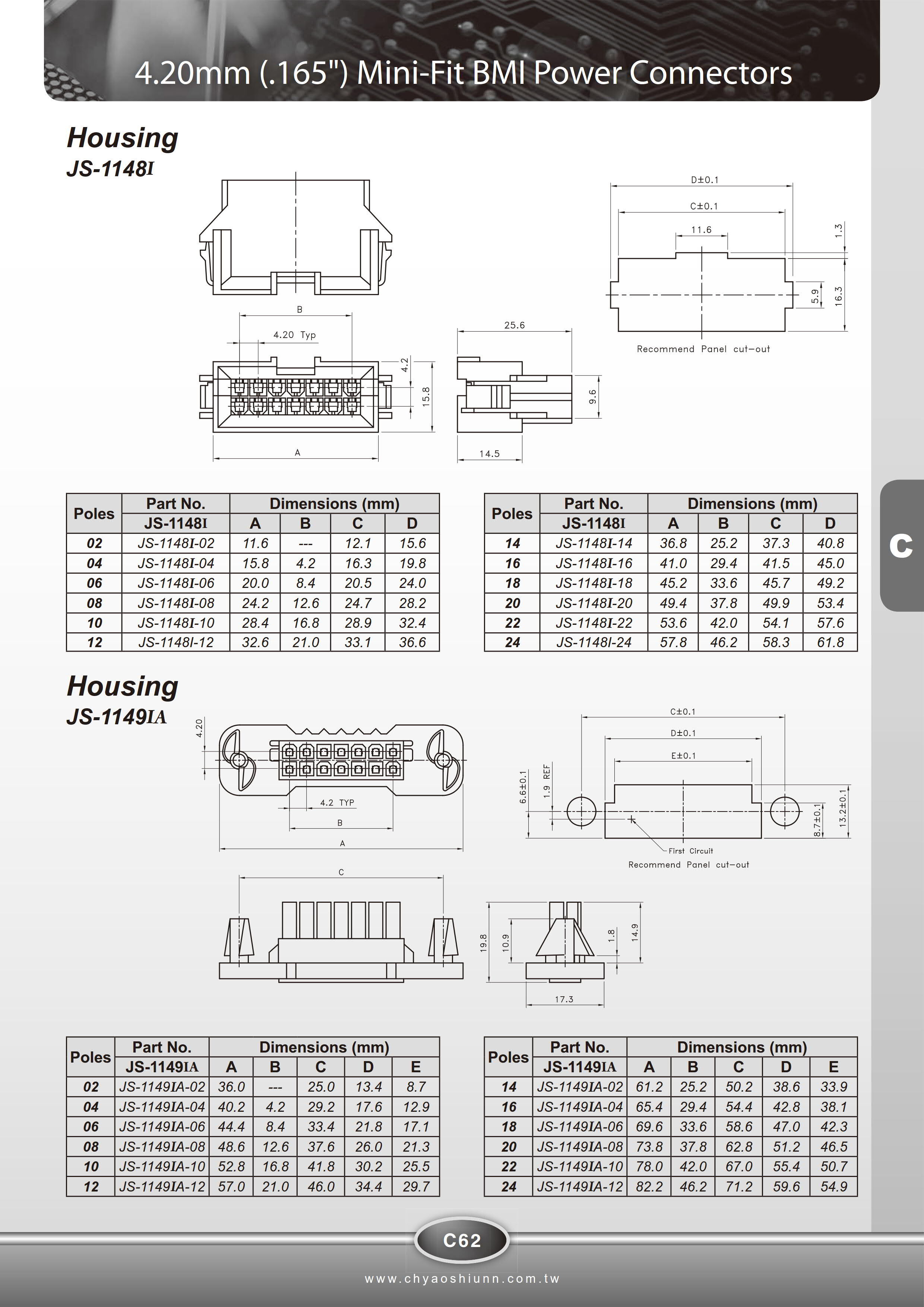 Buy Wholesale Taiwan Board To Board Connector For 4.20mm/.65-inch Mini ...