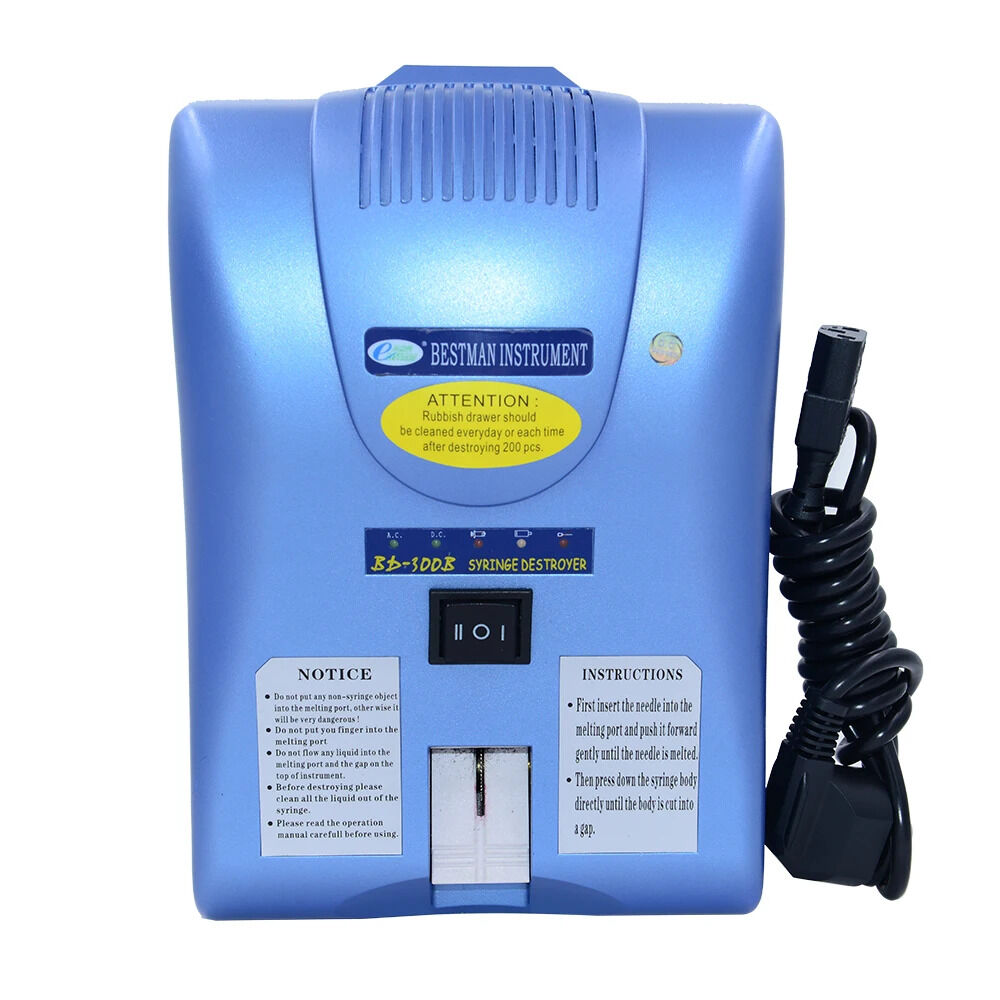 Compre Bestman Bd300b Hospital Aguja Quemador Y Jeringa Destructor ...