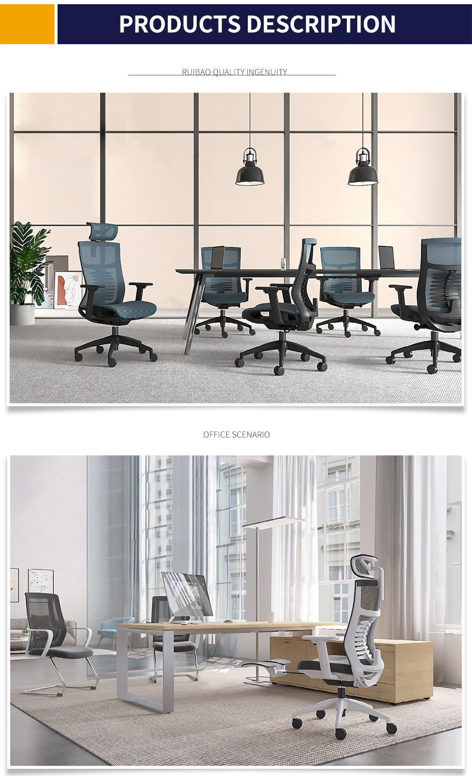 Factory Direct High Quality China Wholesale Exeutive Working Ergonomic ...