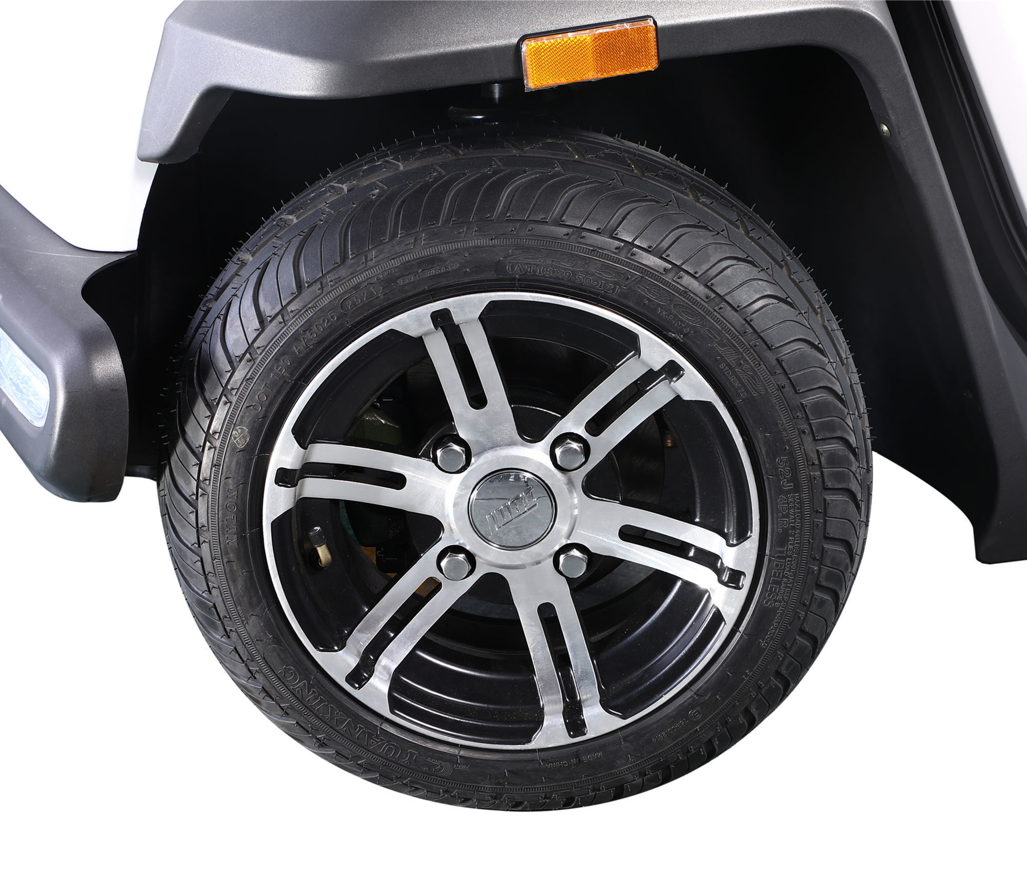 Customized Color Luqi Lithium Battery 4 Wheel Ce Certificate Electric ...