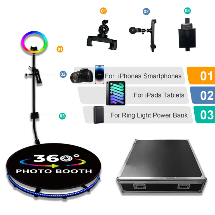 Buy Wholesale China Oux Custom Logo Anti Shaking 360 Video Booth ...