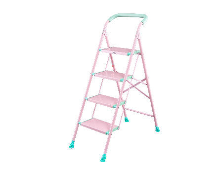 Buy Wholesale China Steel Foldable Step Ladder With Cross Bars At The ...