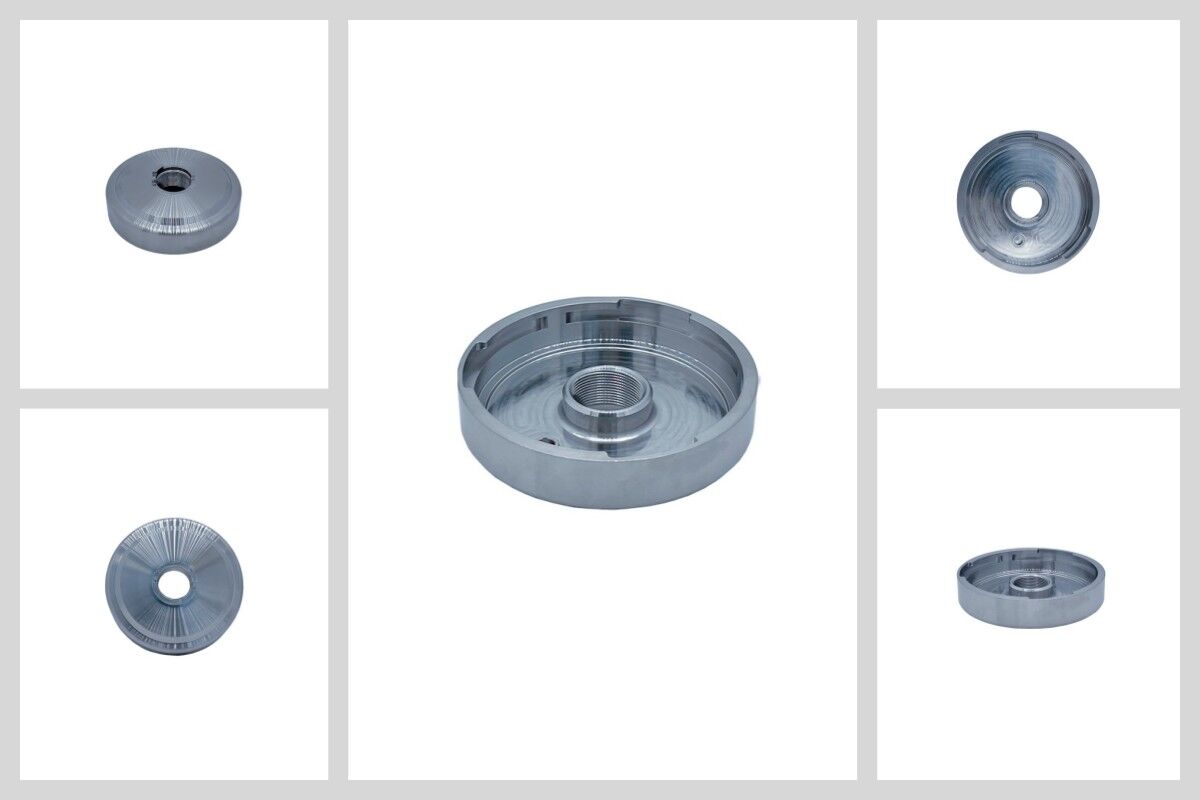 Odm Custom Metal Aluminum Anodizing Drawing Machinery Part Cover ...