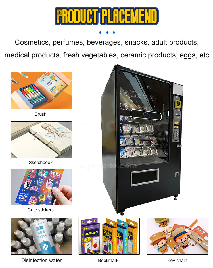 Manufacturer Convenient Store Customization Vending Machines For Toy ...