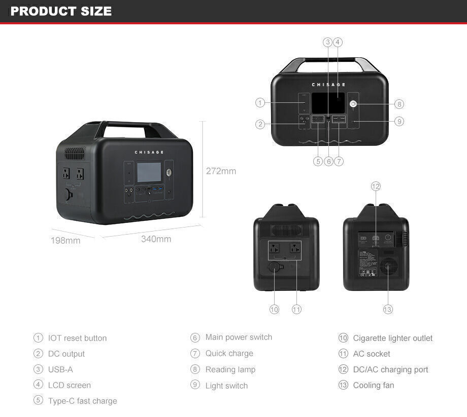 Buy Wholesale China Highly Recommend Chisage Ess 600w High Power ...