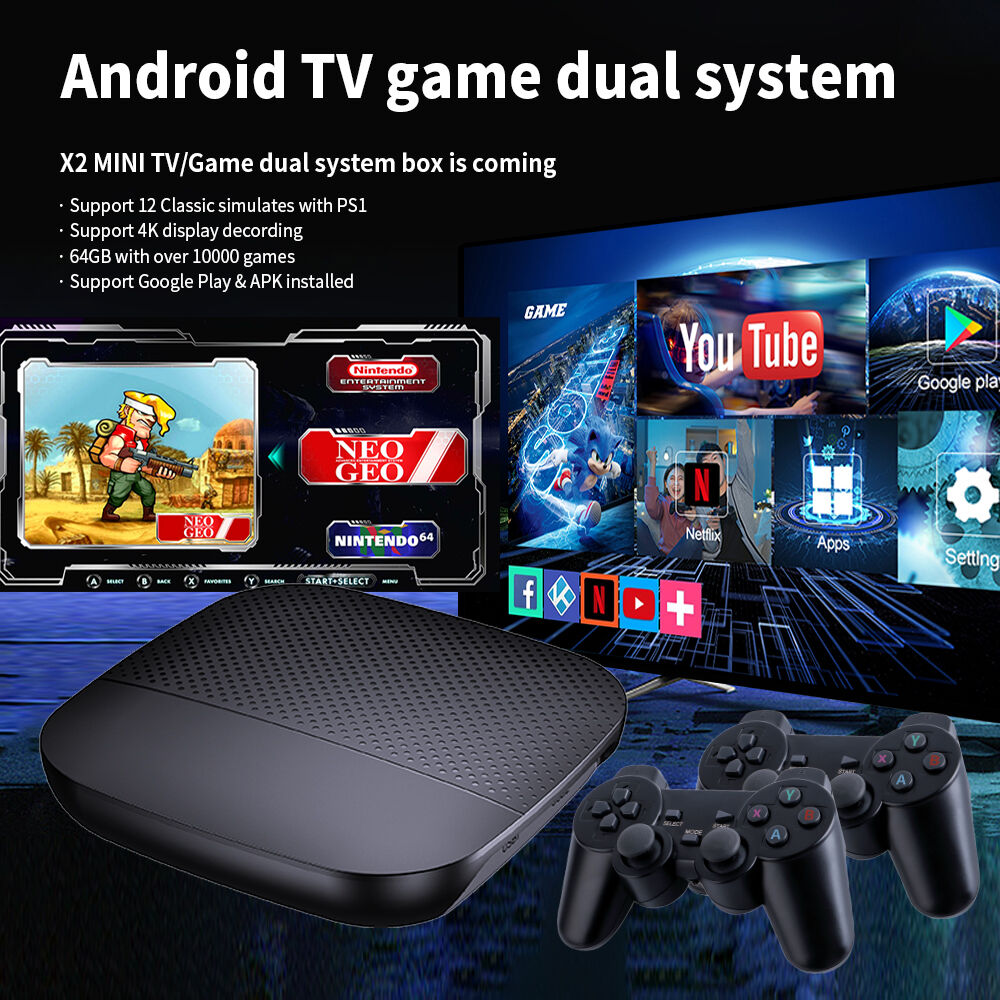 Buy Wholesale China Topleo Game Box Tv Android 4k Hd Output 64g 128gb ...