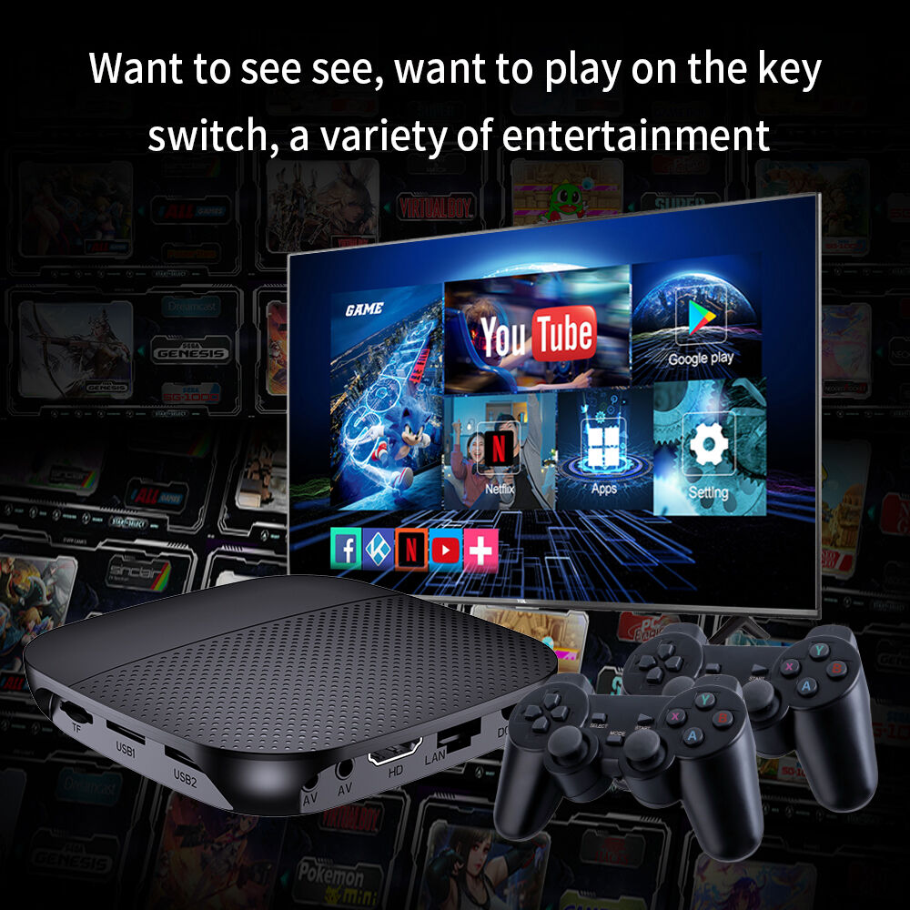Buy Wholesale China Topleo Android Tv Box Retro Video 35000+ Games ...