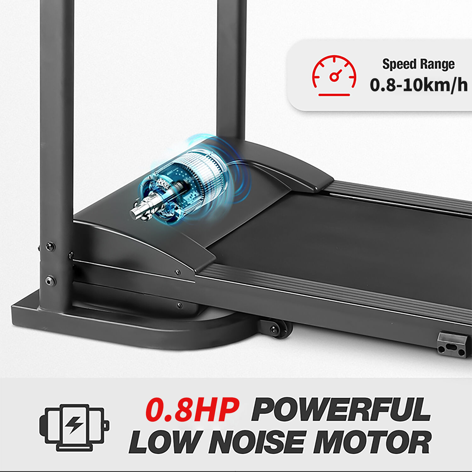 Buy Wholesale China Portable 2 In 1 Folding Walking Treadmill & 2 In 1 ...