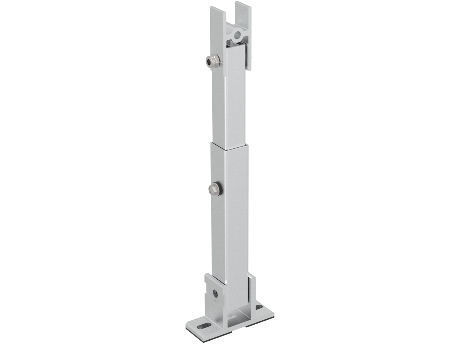 Custom Adjustable Tilt Pv Racking Adjustable Front Rear Leg Mount Flat ...