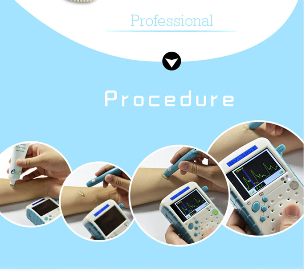 Vascular Blood Detector, Portable Blood Flow Detector With 8 Mhz Flat ...