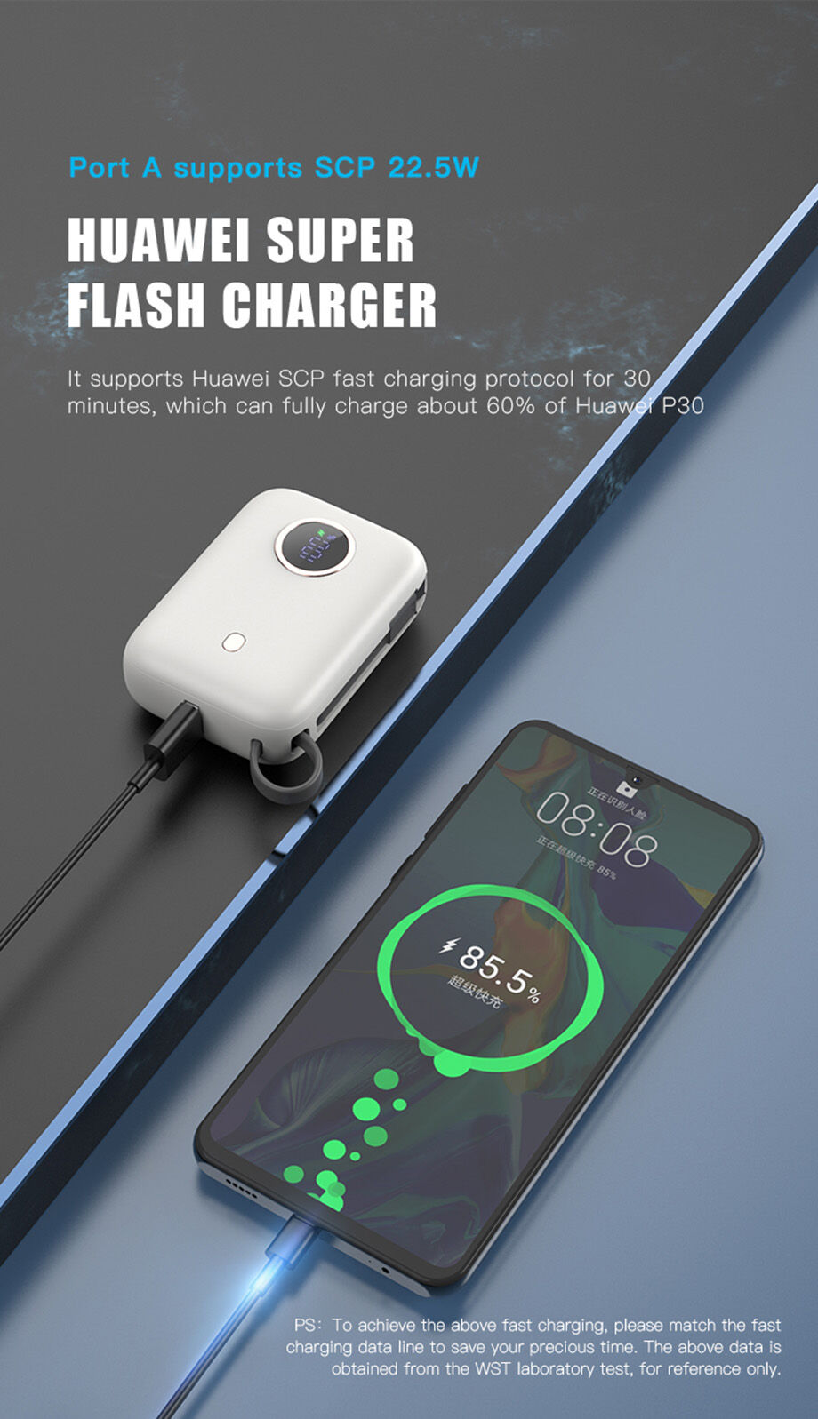 Wst Fast Charge Portable Powerbank Quick Charging Pd 20w Mini 10000mah ...