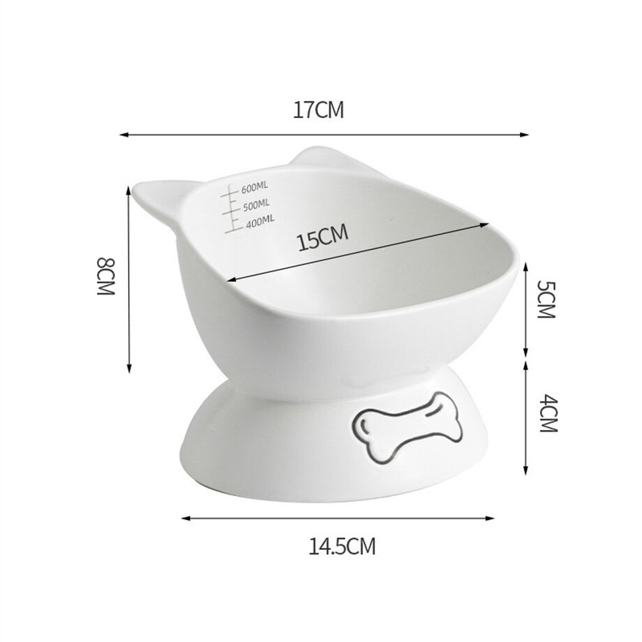 Buy Wholesale China Hot Selling Pet Ceramic Bowl Tall Slant Flat Raised ...