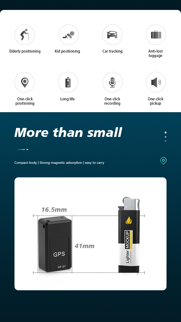 Hot Sale Car Motorcycle Bicycle Magnetic Gps Gf 07 Mini Tracker ...