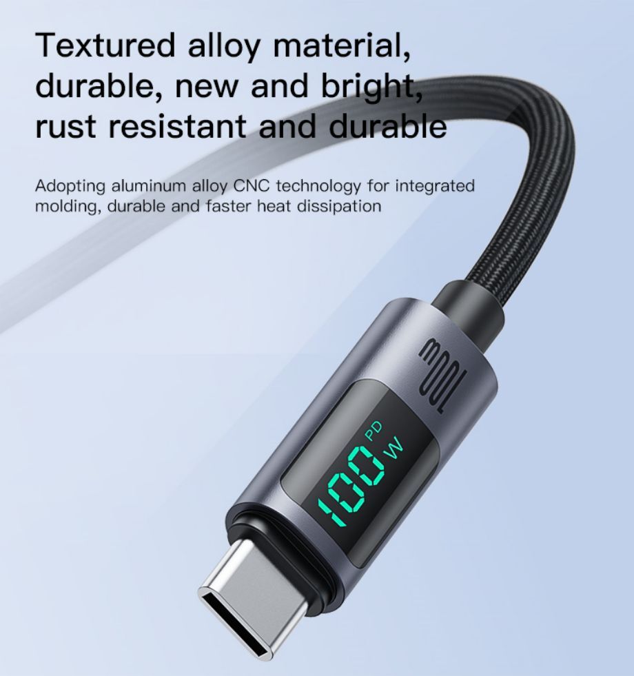 Buy Wholesale China Yesido 100w Strong Flash Charging Type C To Type C ...