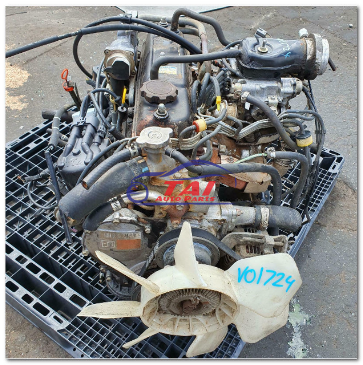 1y 2y 3y 4y Used Engine Assy Complete Engine With Gearbox For Toyota ...