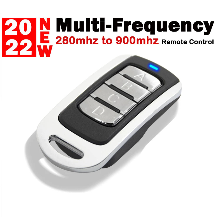 Buy Wholesale China 280-868mhz Multi Frequency Garage Door Remote Control Duplicator For 433mhz ...